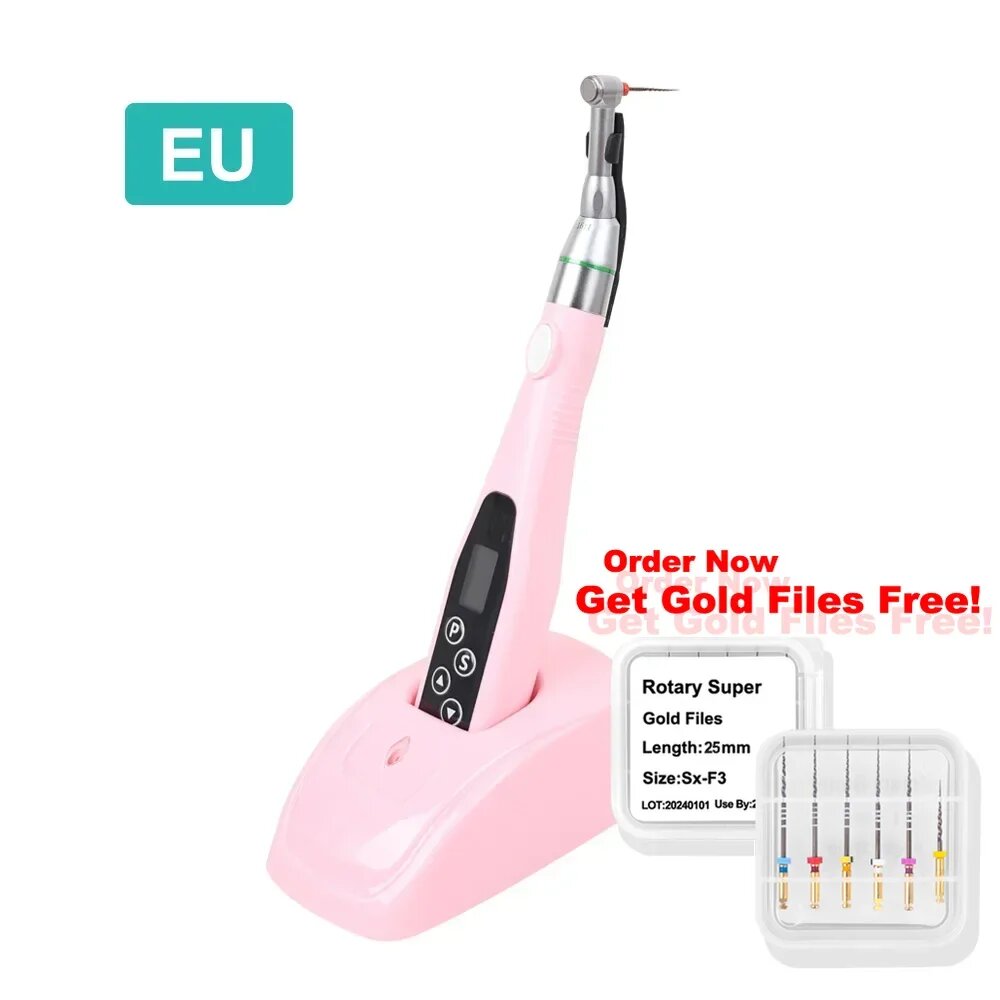 ELIJAH Беспроводной эндомотор для лечения 16:1 Pink EU Plug