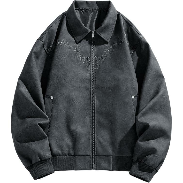 Куртка кожаная