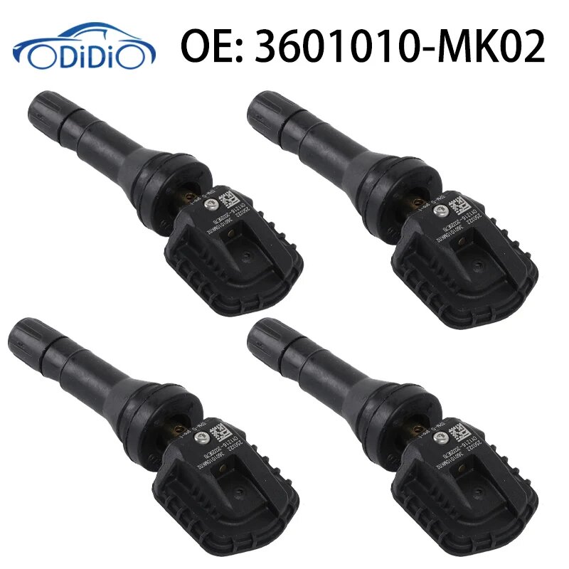 ODiDiO 3601010 -MK02 3601010 MK02 433 МГц автомобильный датчик давления в шинах TPMS для Changan CS55 CS75 PLUS Oushang X5 X7 PLUS Z6 UNI-V 4 pcs