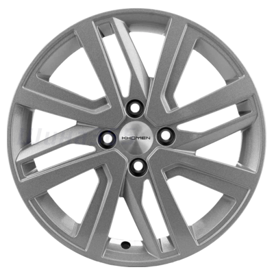 Литой колесный диск Khomen Wheels KHW1609 (Vesta/Largus) 6x16/4x100 ET50 D60,1 F-Silver