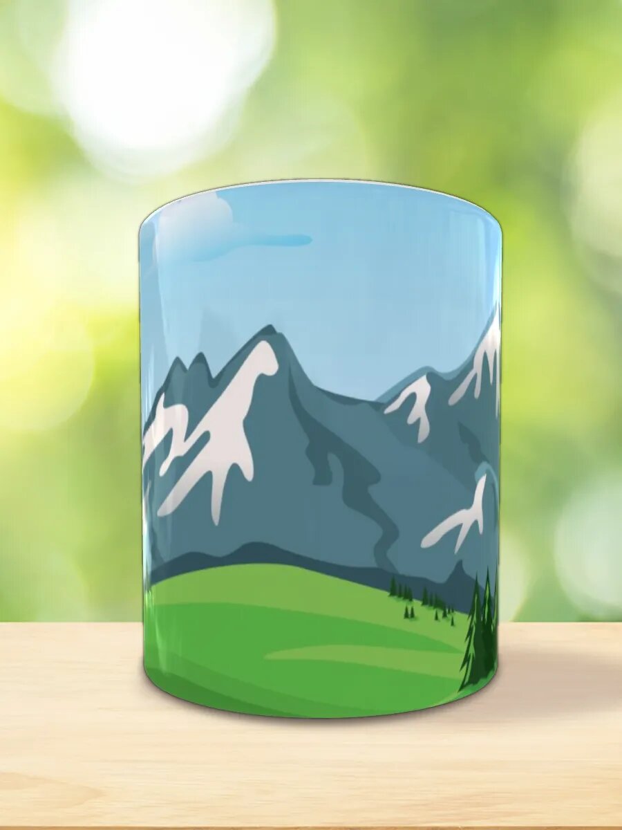 Кружка Горы арт
