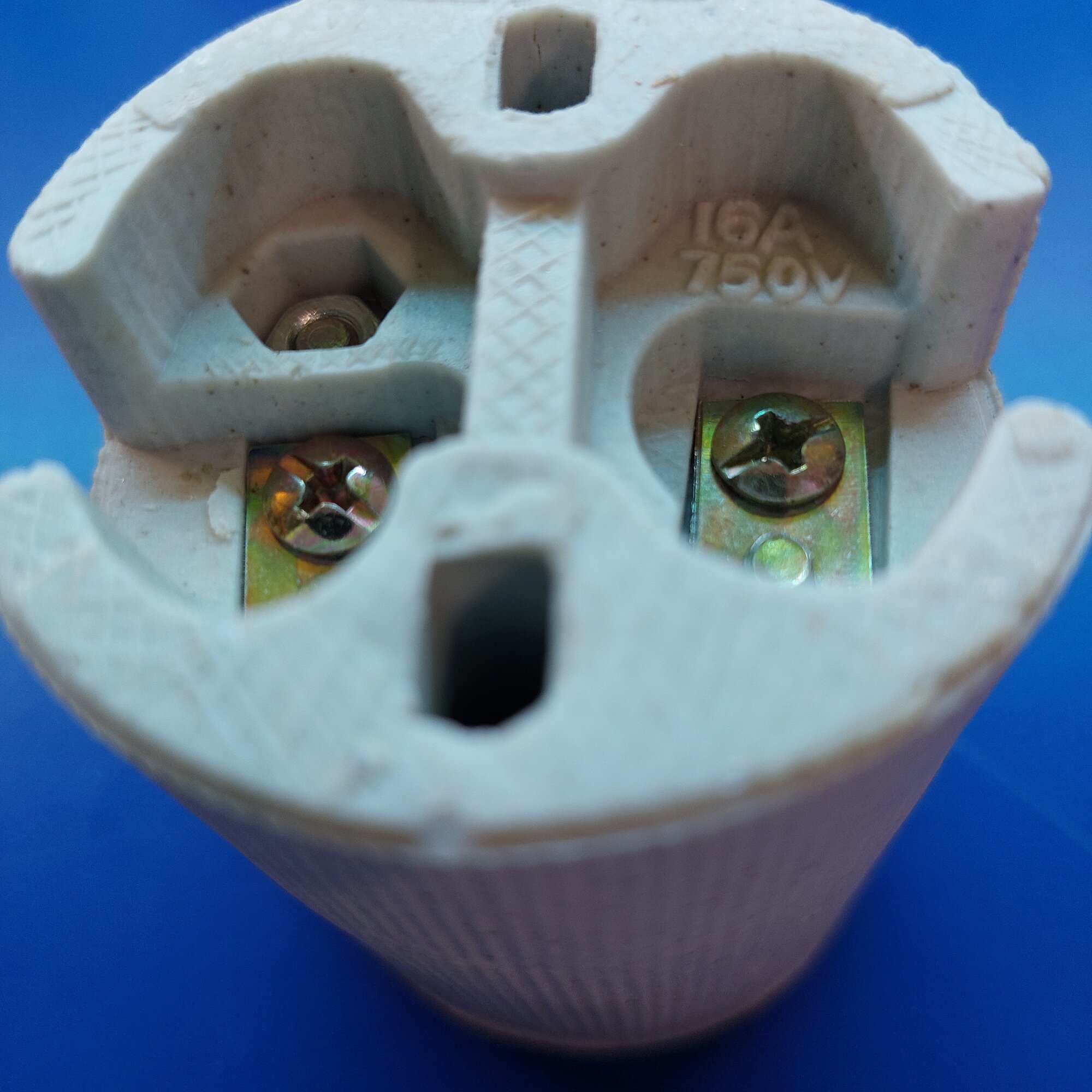 ЭРА. Патрон Е40 подвесной, керамический, белый. термостойкий 10штук!