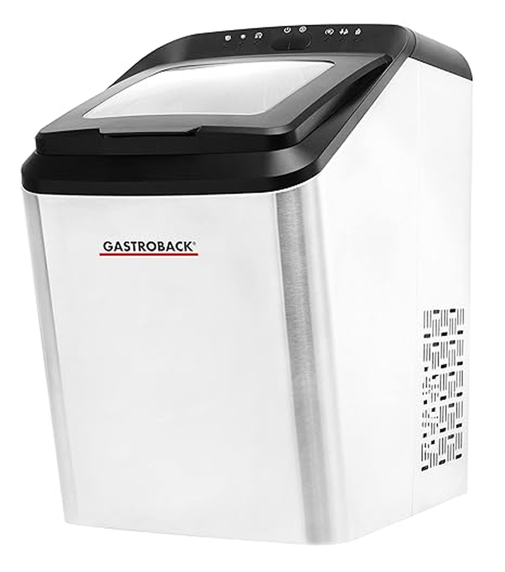 Ледогенератор Gastroback Bartender Pro 41143, нержавеющая сталь, 15кг/день
