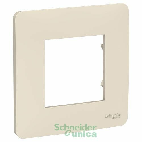 Рамка Schneider Electric "UNICA STUDIO" NU200244, IP21, бежевая