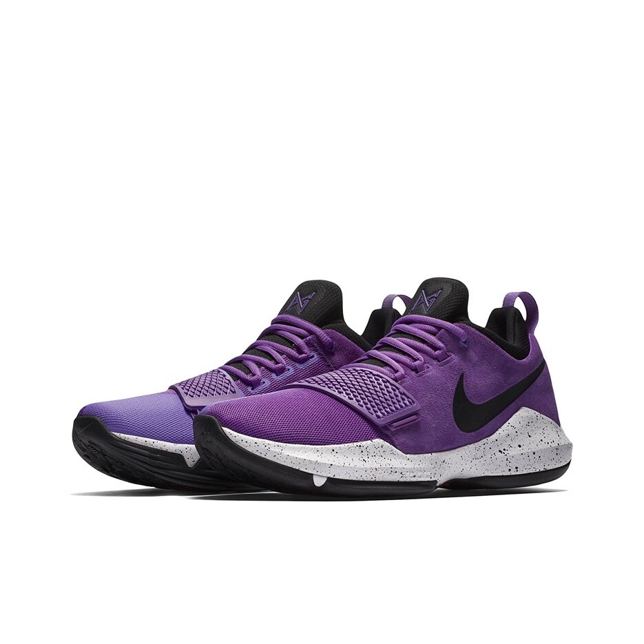 Кроссовки NIKE PG 1, размер EU 40.5 стопа (25.5CM), фиолетовый — фото 1
