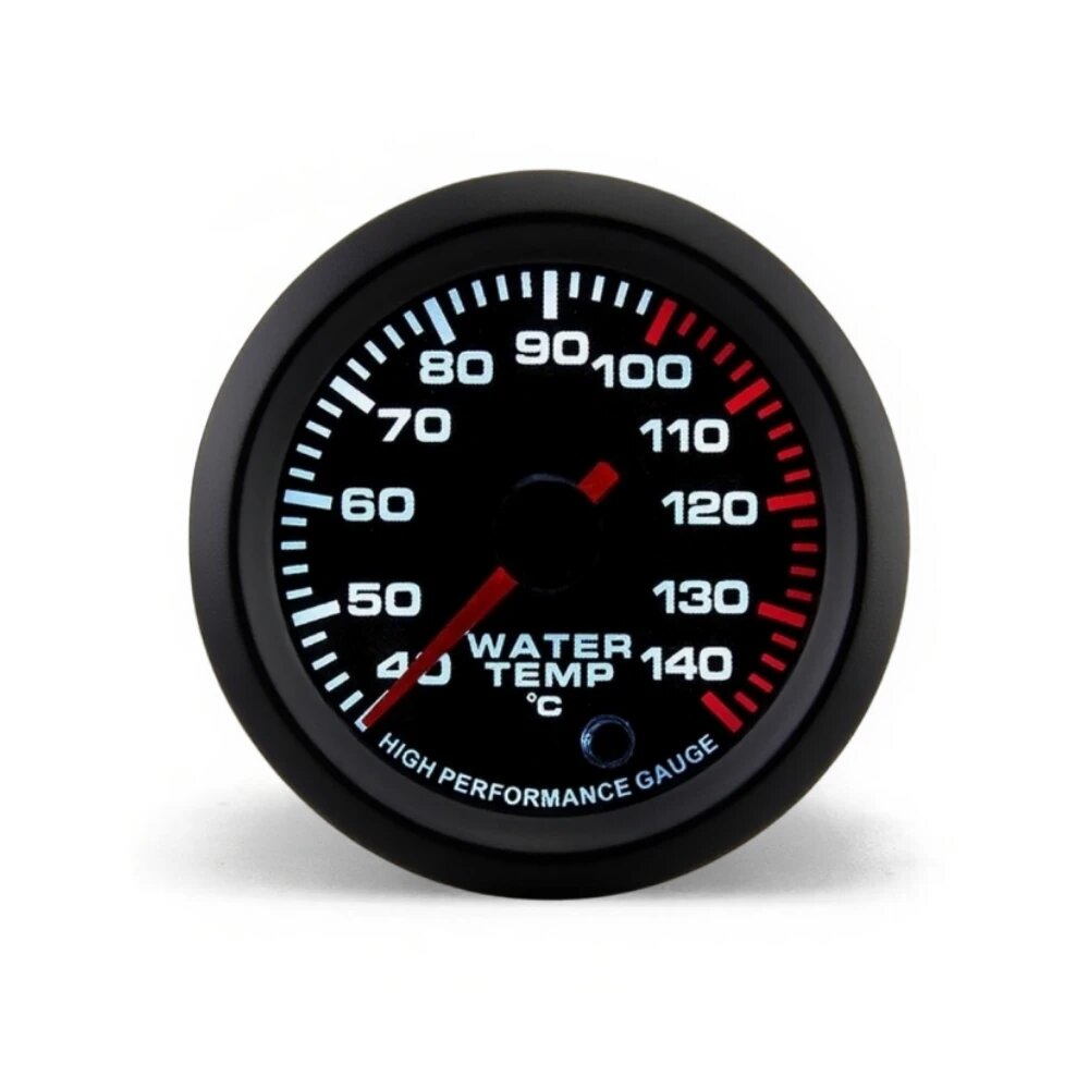 52 мм автомобильный датчик температуры воды, масла, датчик об/мин, тахометр, вольтметр, датчик EGT с функцией сигнализации, 7 цветов, подсветка Water Temp Gauge