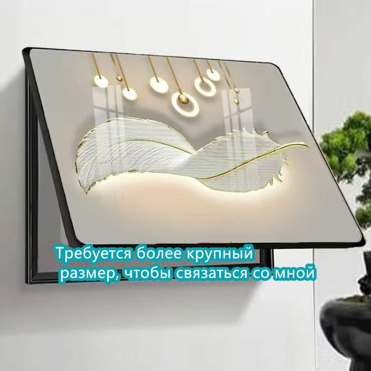 Крышки счетчиков электроэнергии внутренняя электрическая панель, скрытые картины, вертикальная секция, бесплатная штамповка, 50*40 см