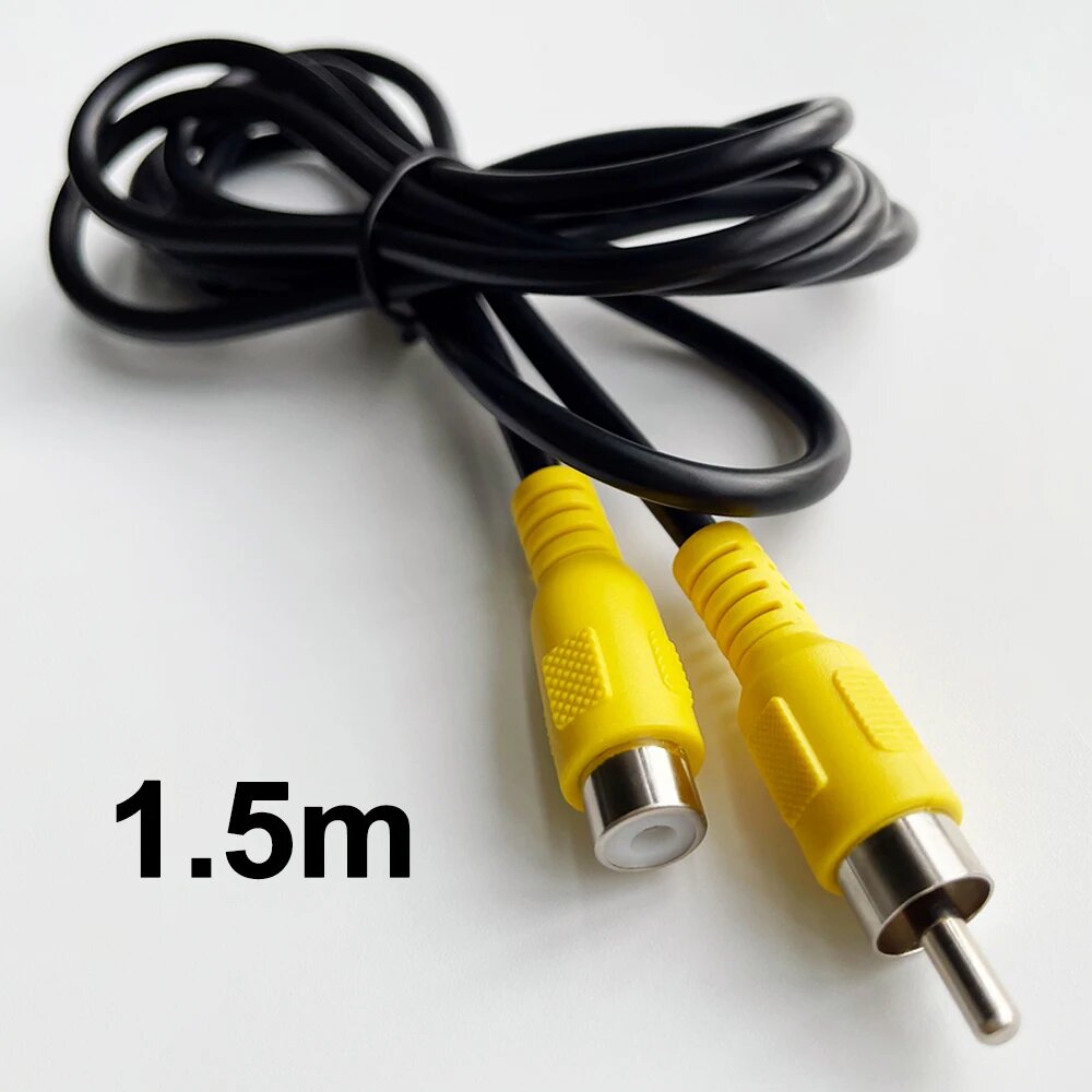 1,5 м RCA «папа» на RCA «мама» аудио-видео удлинитель коаксиальный кабель M/F RCA «папа-мама» разъем провода для HDTV