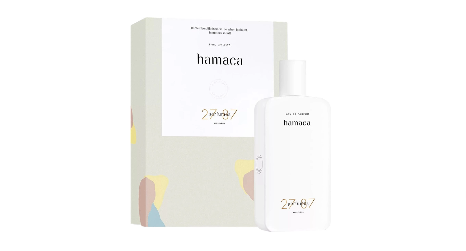 Парфюмерная вода 27 87 Hamaca 87 мл, , ваниль, бобы тонка, сандал, кокос, морская вода