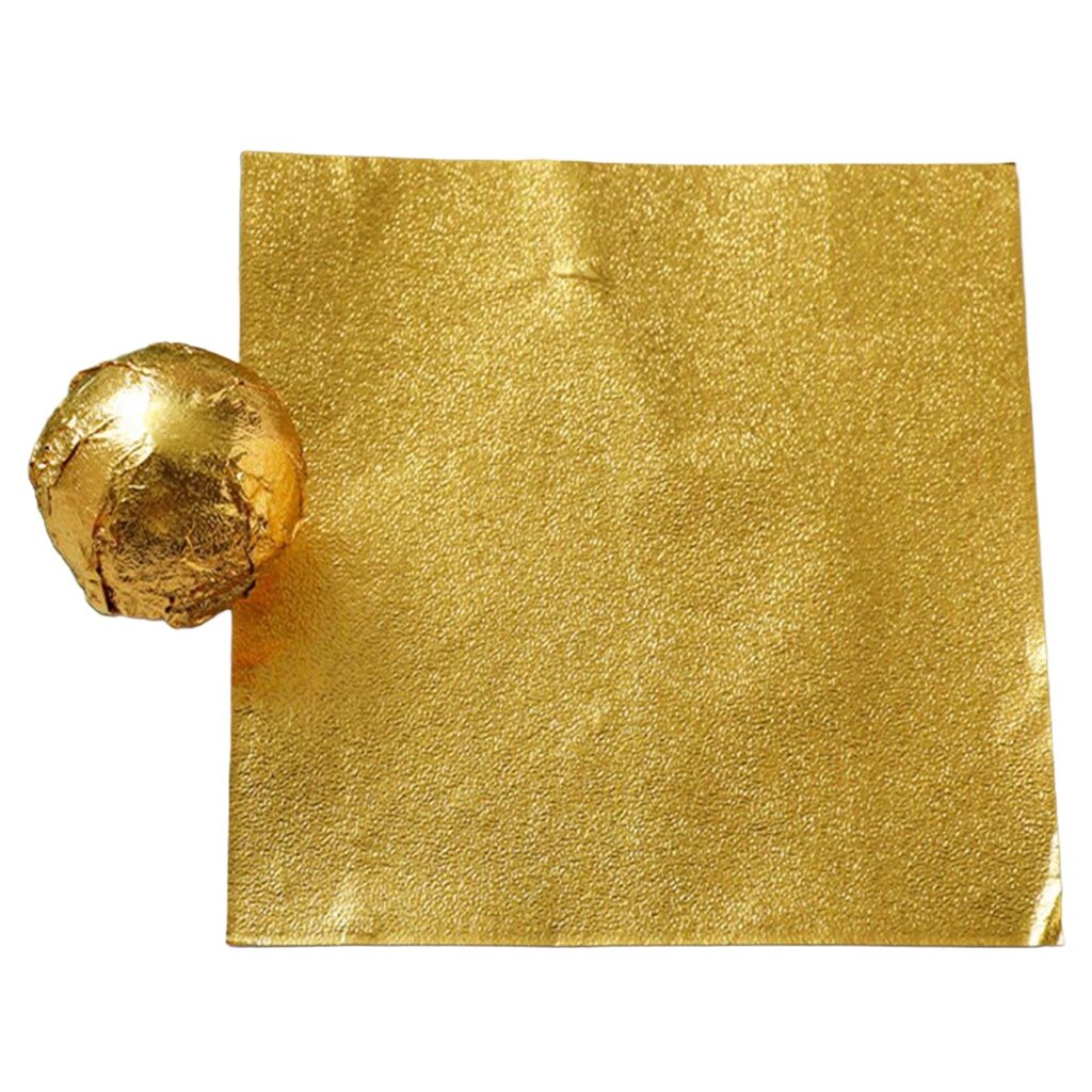 Шоколадные обертки 3 Bold Foil Candy Обертки, масло дома