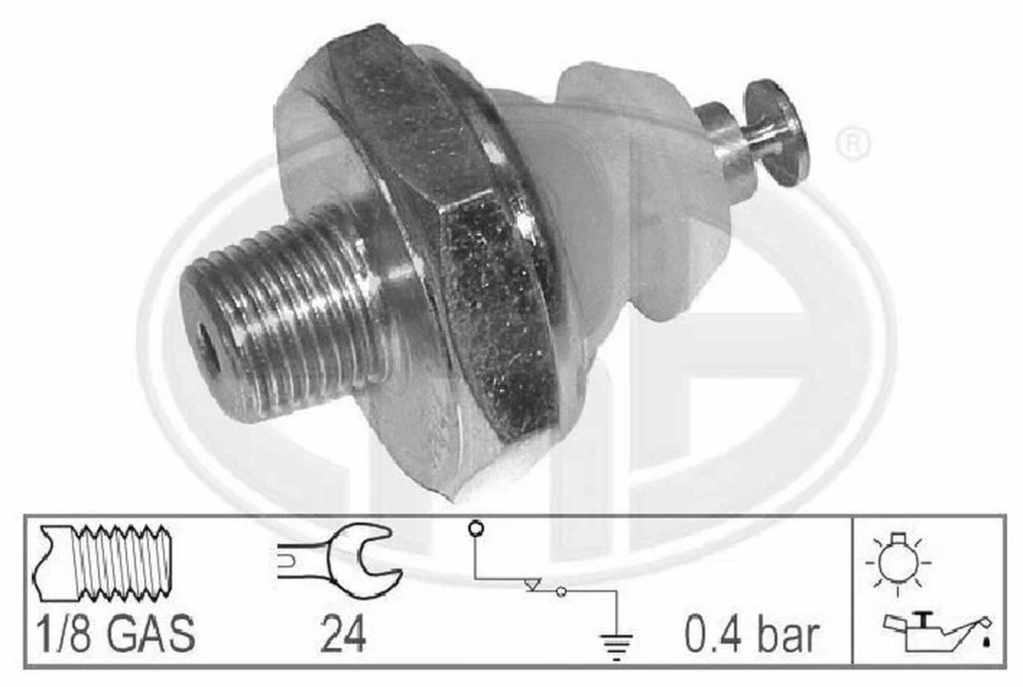 Датчик давления масла ERA 330008, для MAZDA/TOYOTA