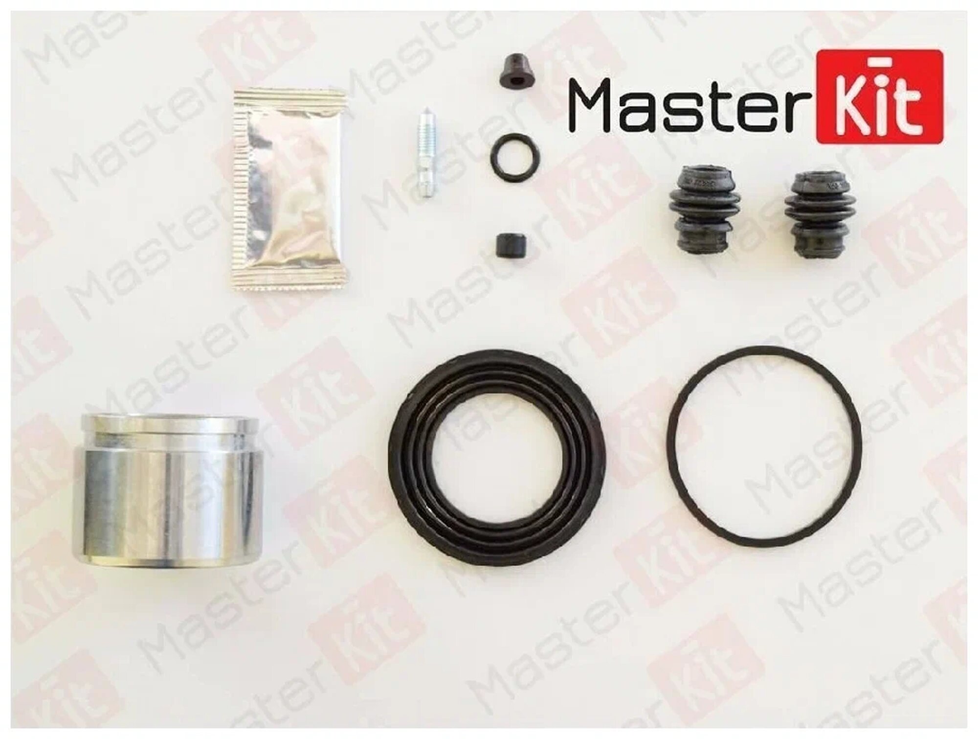 Ремкомплект тормозного суппорта + поршень Nissan X-TRAIL (T31) 2007 - 2014, Mazda CX-5 (KF), MASTERKIT 77A1320