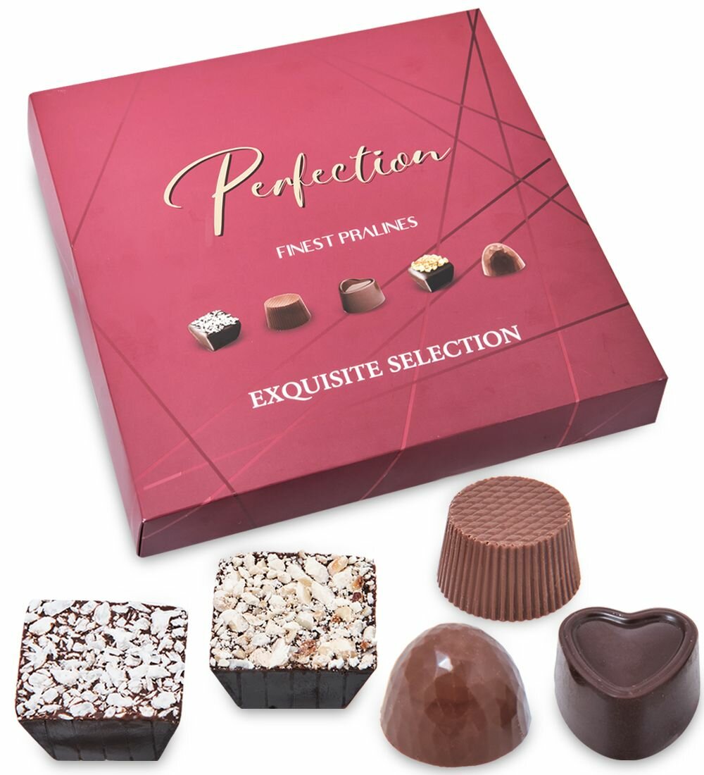 Шоколадные конфеты 'Перфекшн' бордо 305гр (Sonuar)