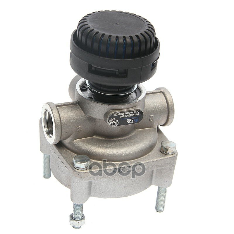 Клапан ЗИЛ, КАМАЗ, МАЗ, урал ускорительный в сборе с шумоглушителем MEGAPOWER MEGAPOWER Automotive арт. 350-19-004