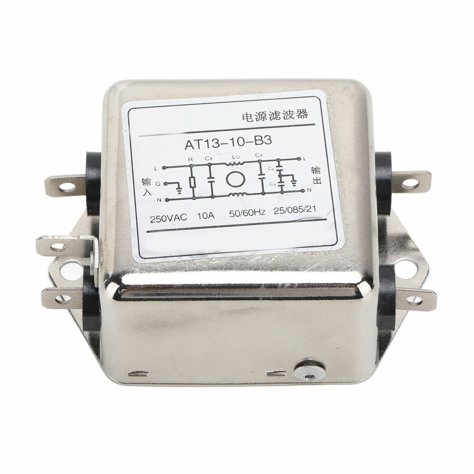 Сетевой фильтр EMI 250VAC 10A