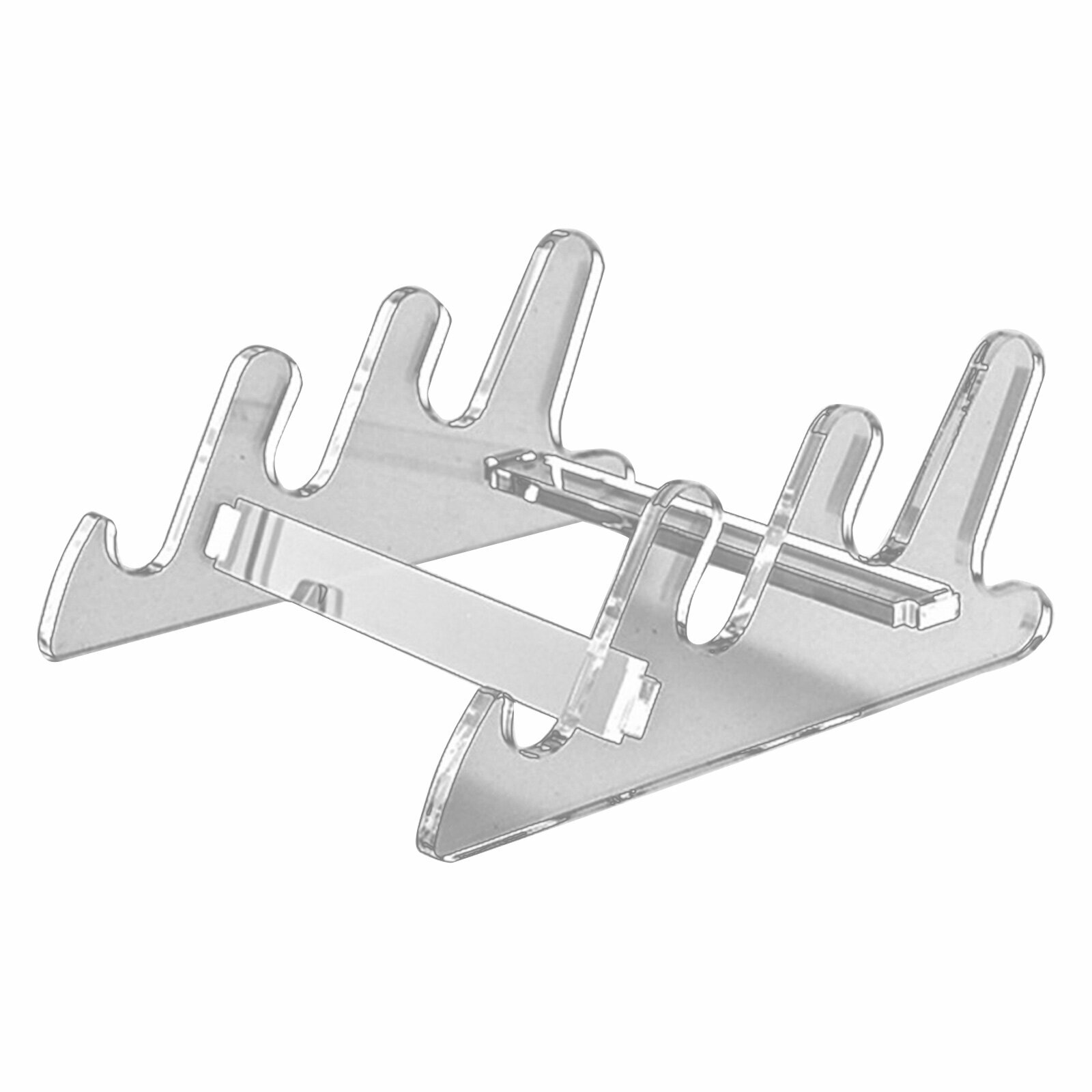 Универсальная механическая держатель клавиатуры съемный прозрачный акриловый стенд для дома прочная 3 слота -клавиатура