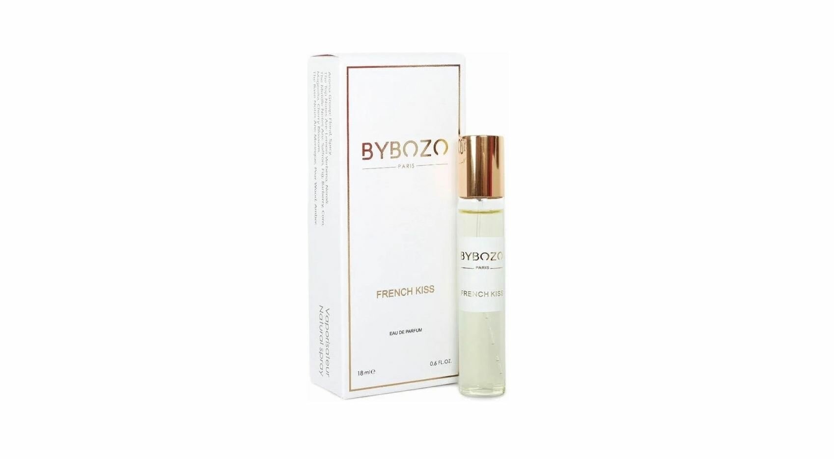 Миниатюра ByBozo French Kiss парфюмерная вода 18 мл, цветочные древесно-мускусные