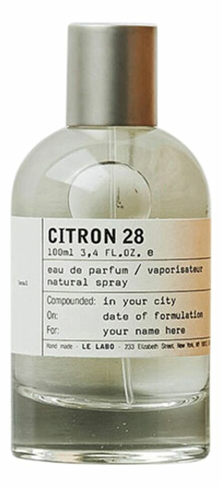 Le Labo Citron 28 Парфюмерная вода унисекс 50 ml