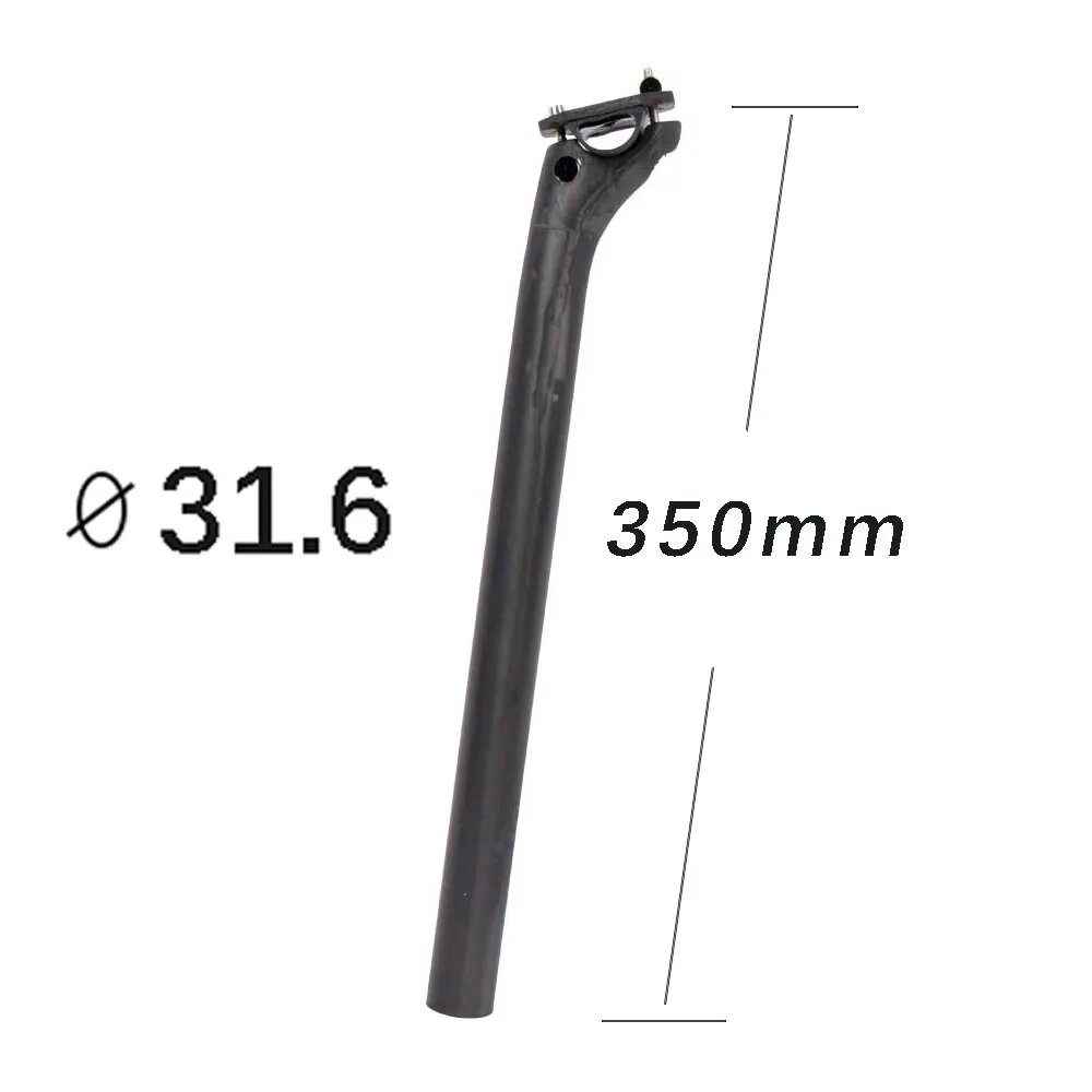 Подседельный штырь карбоновый 31.6x350mm