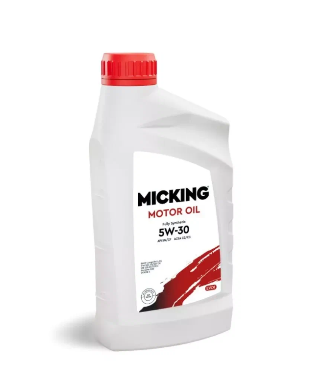 Масло моторное micking motor oil evo1 5w-30 синтетическое api sn/cf acea c2/c3 для бенз. и диз. 4л.