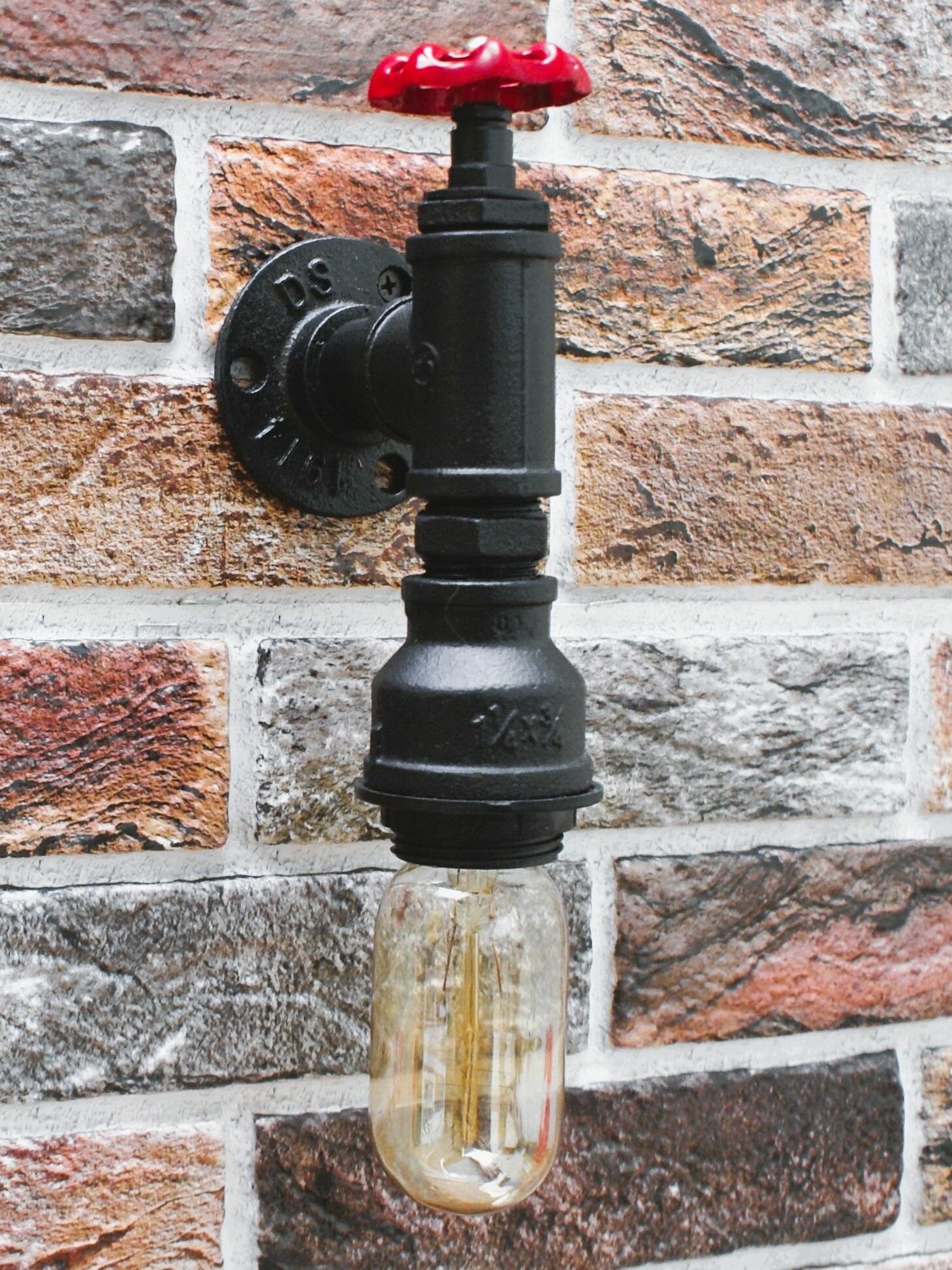 Светильник настенный , Бра настенный, Стиль Лофт, 230V, Е27, 60W, мастерская LOFT-72