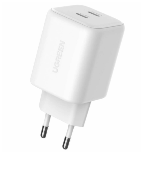 СЗУ UGREEN X526 2USB-C 45W (65154) Белый