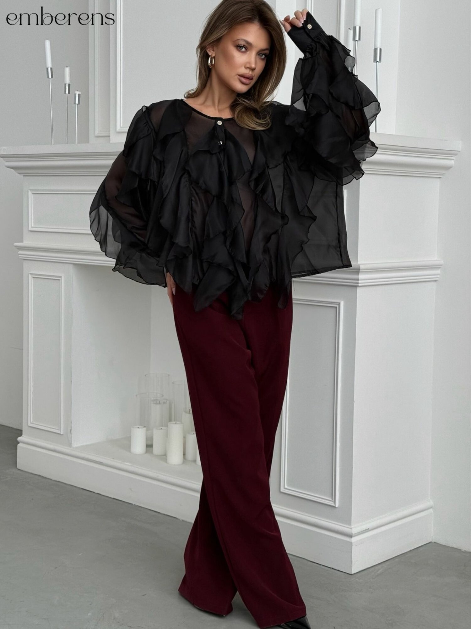 Блуза Осень-зима 2025