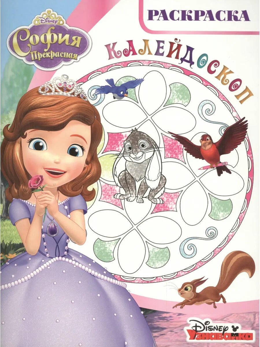 Раскраска-калейдоскоп № РКМ 1614 ("София Прекрасная")