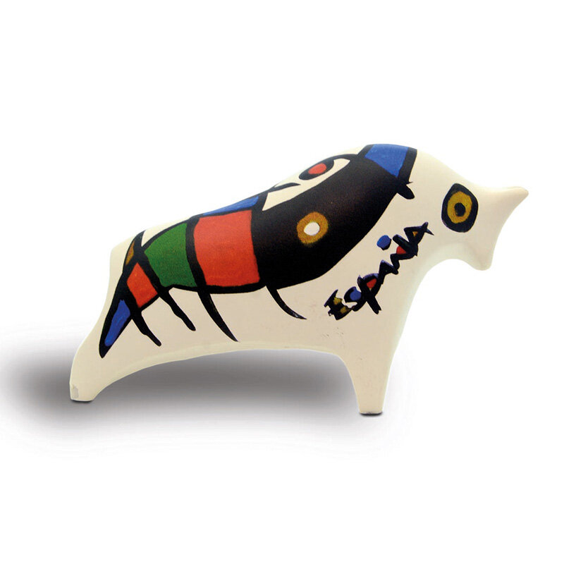 Статуэтки Nadal Статуэтка 711001/04 "Бык Альтамира Белый №04 (мини)"