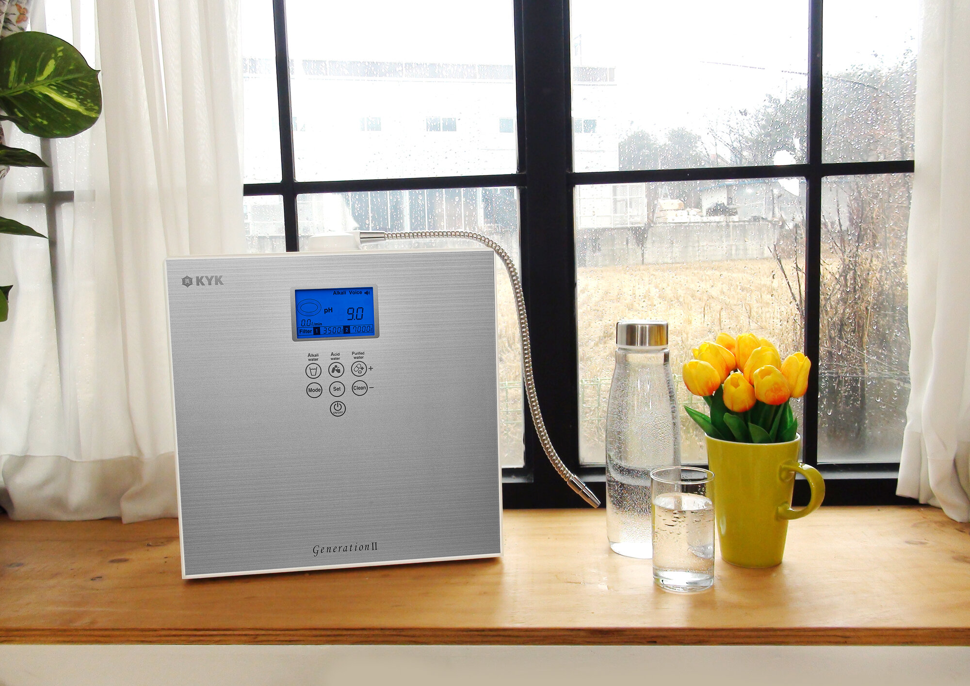 KYK Generation 2 — Ионизатор воды из Кореи для щелочной, водородной и живой воды, поддерживающий здоровье и красоту