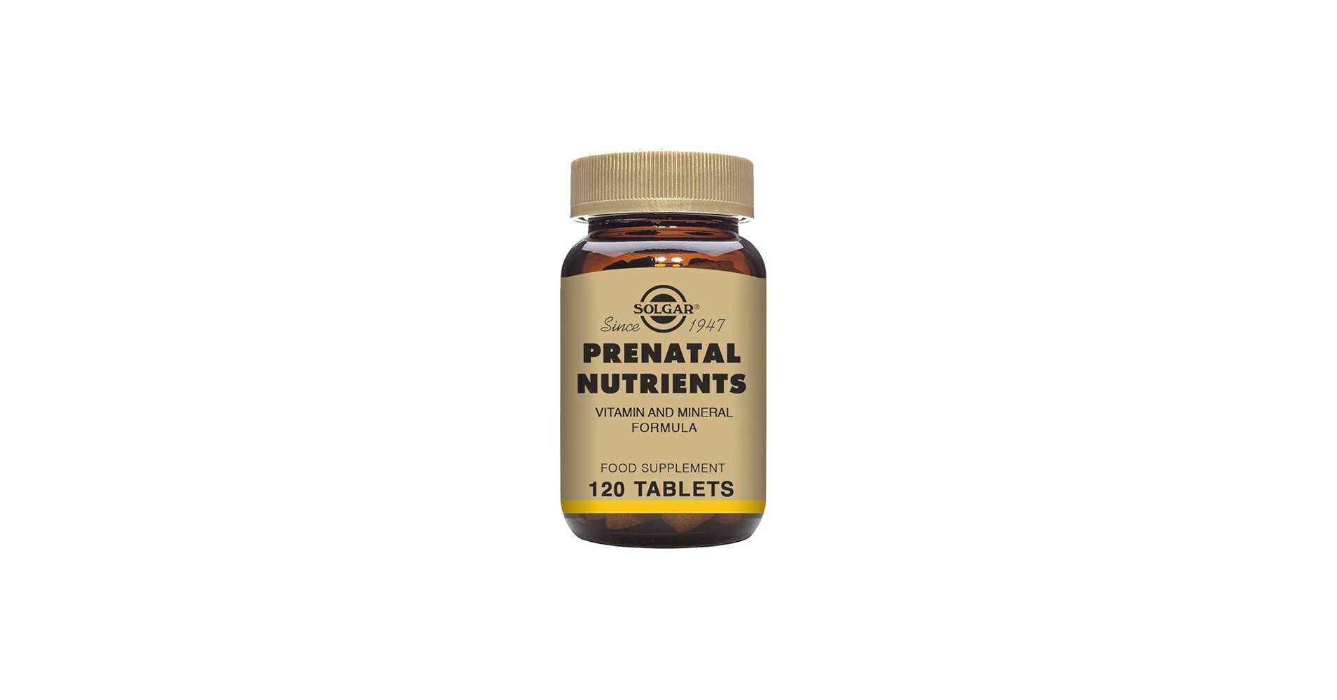 Solgar Prenatal Nutrients, мультивитамины и мультиминералы, 120 таблеток