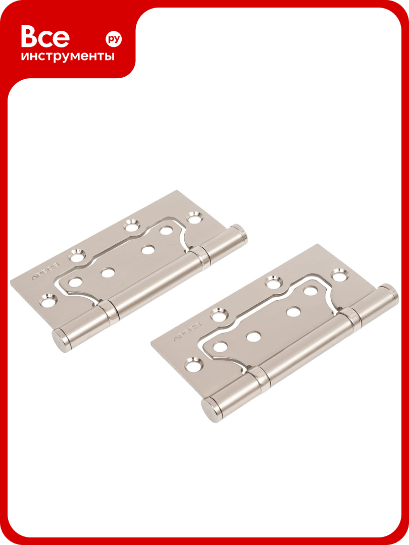 Петля APECS накладная 100752,5-B2-Steel-NIS 2шт 18045