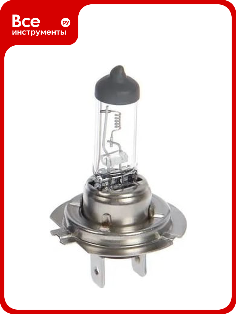 Автомобильная лампа маяк Н7, 24V, 70W, PX26d, блистер 54730/BL, Автолампа подходит для работы в любых погодных условиях