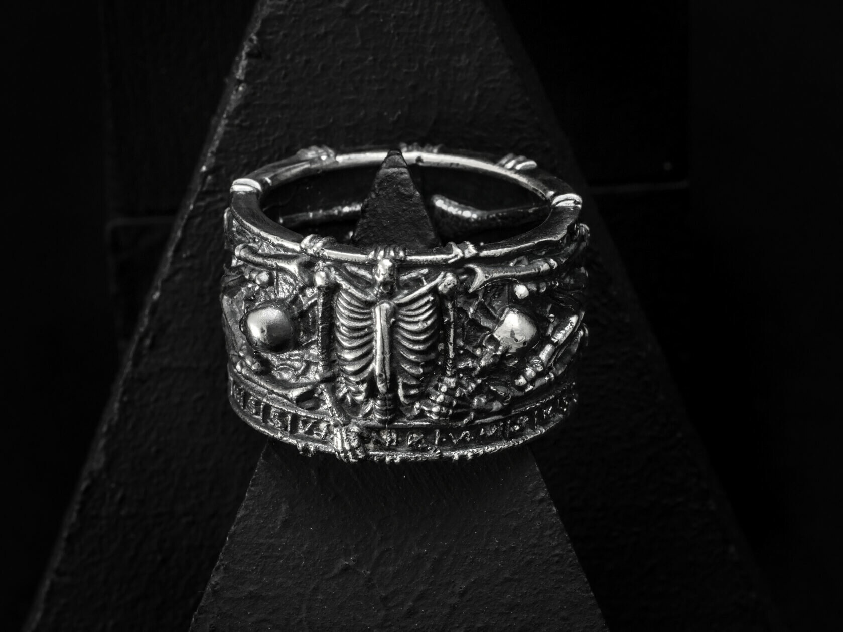 Кольцо, серебро, 925 проба