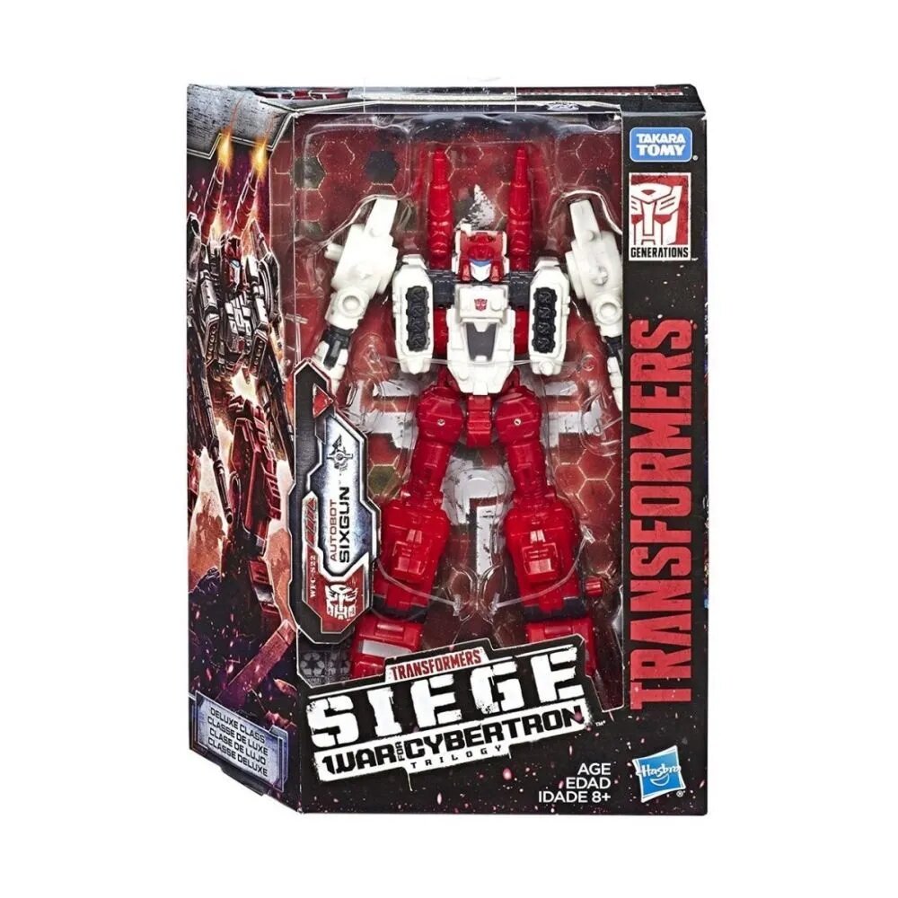 Трансформеры игрушки Hasbro Transformers Siege War For Cybertron Trilogy WFC-S22 Autobot Sixgun