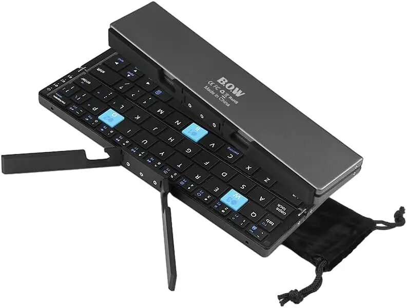 BOW Складная мини-клавиатура механическая 61 клавиша английский