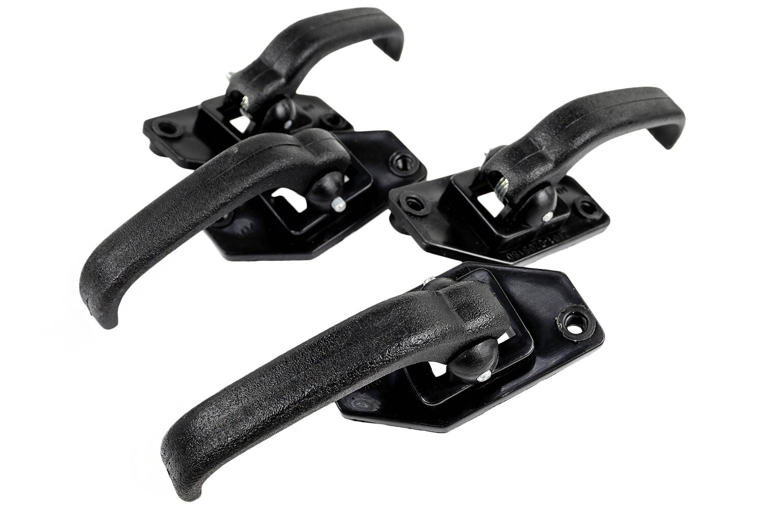 Комплект внутренних пластиковых ручек дверей образца 2107, 4 шт на ВАЗ 2101-2107, 5-дверные Лада Нива 4х4