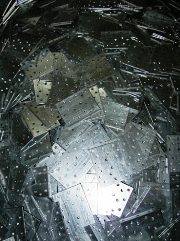 Пластина соединительная перфорированная PS 40х80x2, 10 шт.