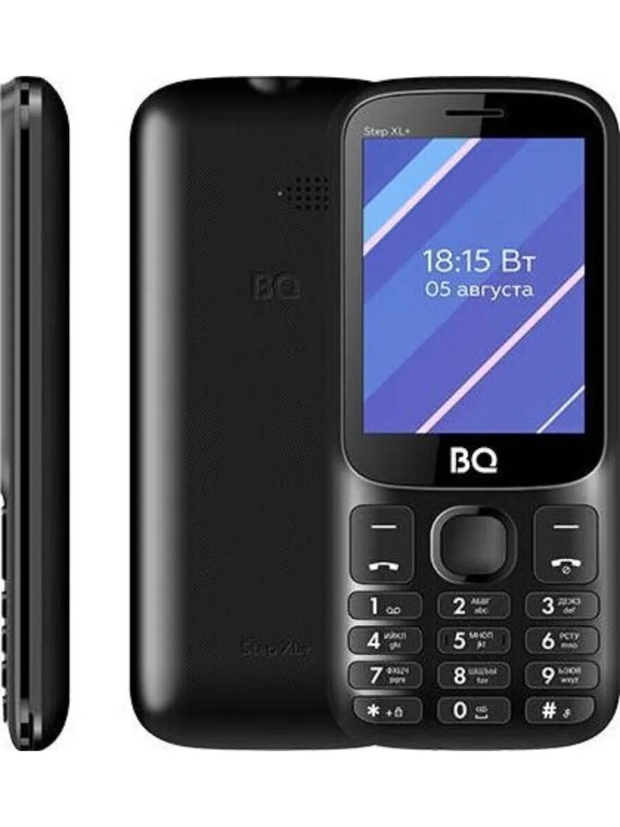 Телефон мобильный 2820 Step XL+ Black 32Мб