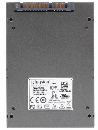 480 ГБ 2.5" SATA накопитель Kingston A400 (SA400S37/480G)