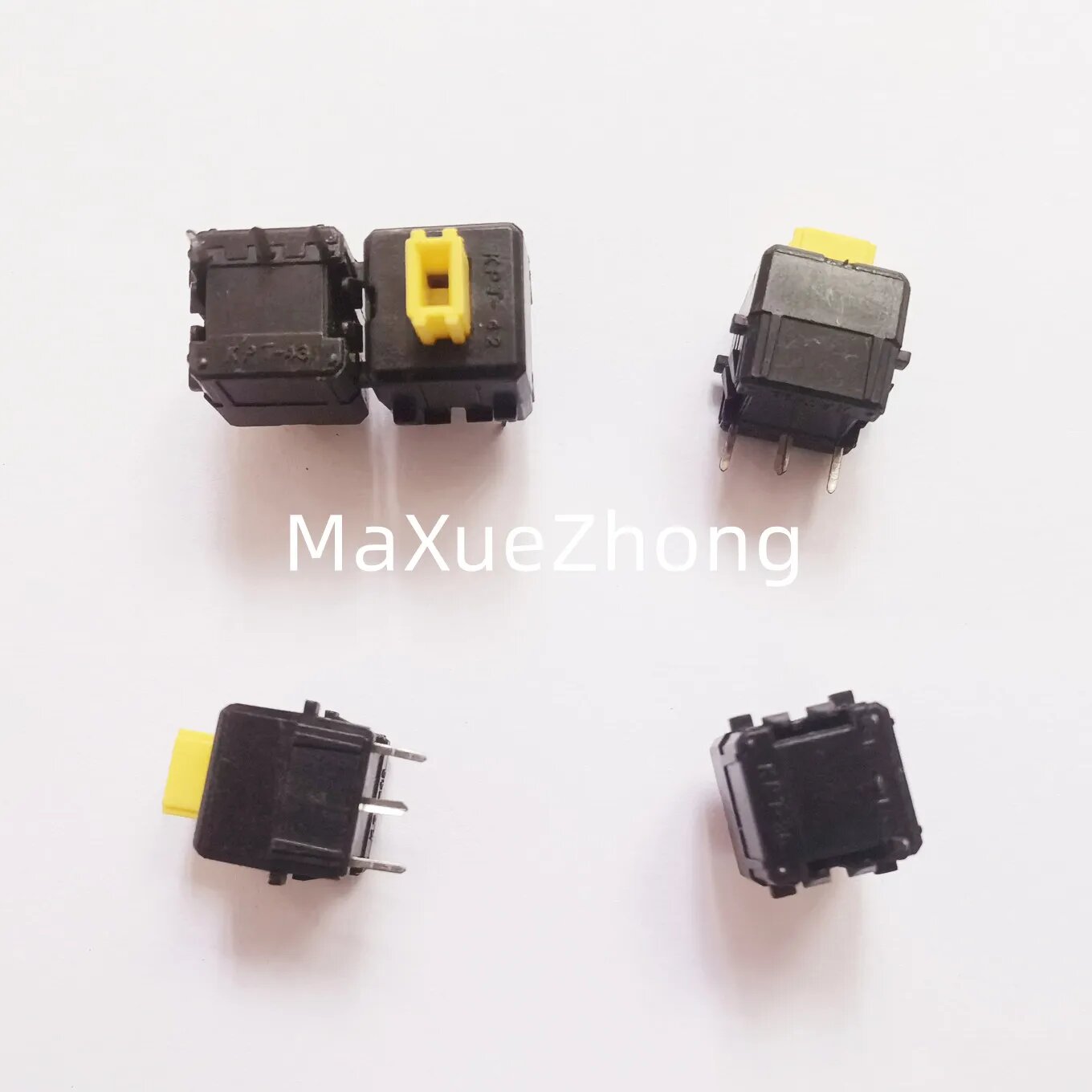 Оригинальный новый 100% KPT-35 компьютерная клавиатура сенсорный переключатель 15*13*17 мм переключатель сброса звука 3-контактная ручка 4 мм