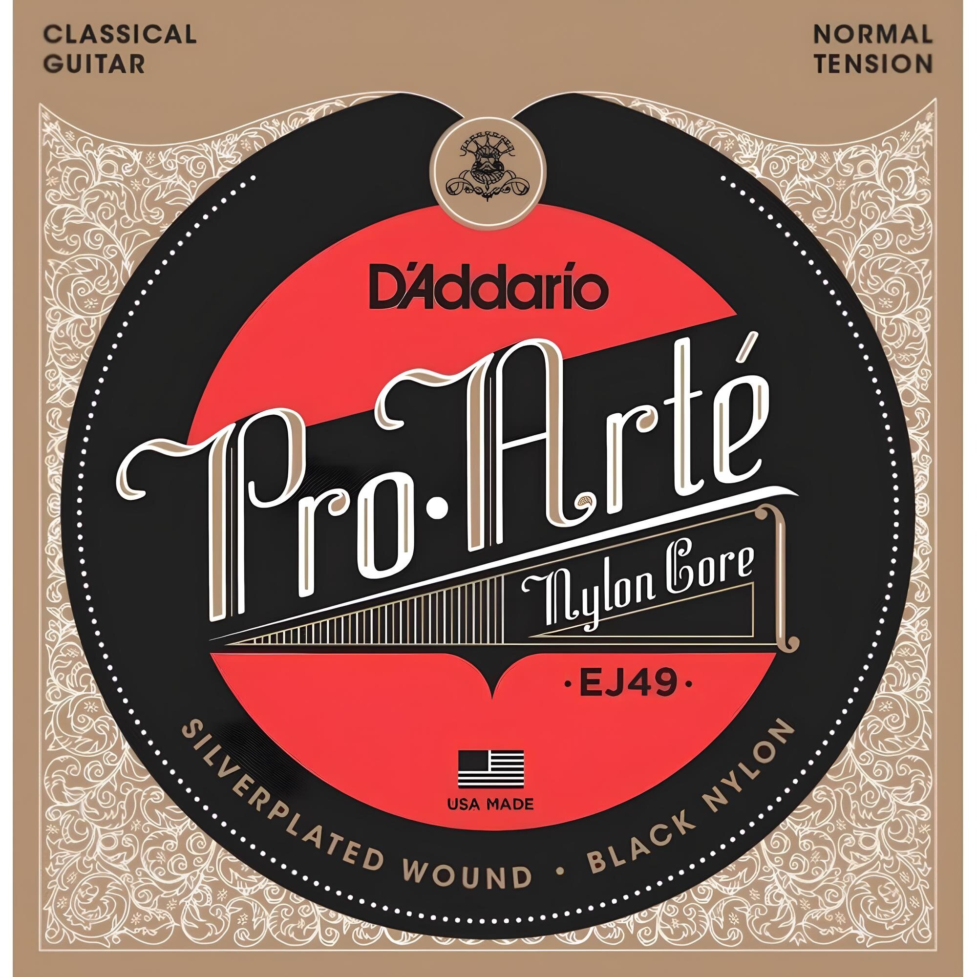 Струны для классической гитары D'Addario Pro-Arte EJ49 28-43
