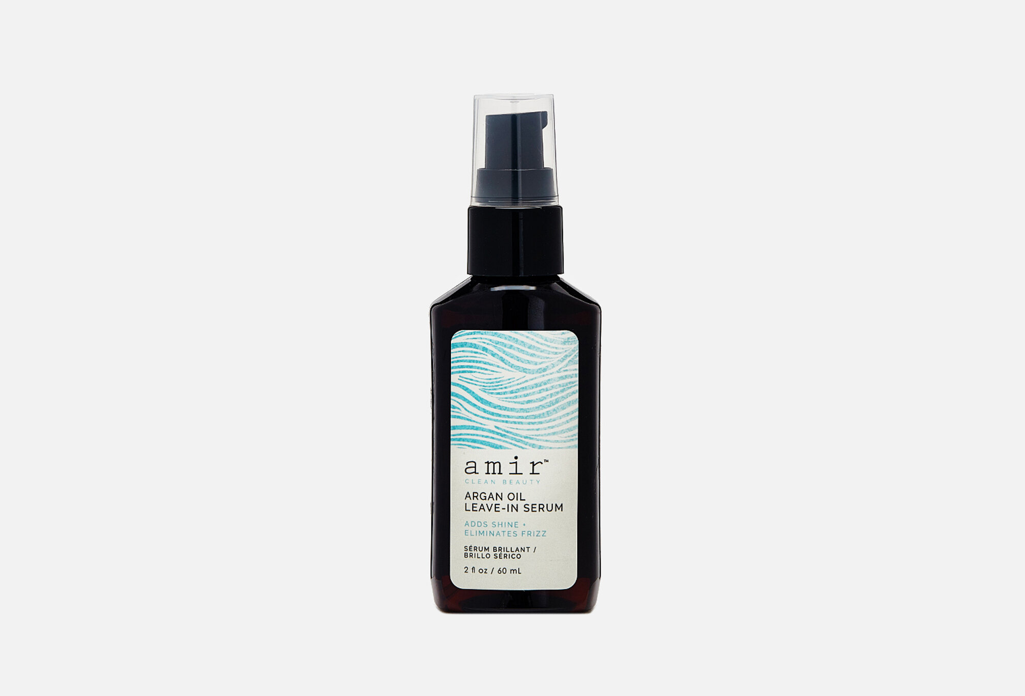 Несмываемая разглаживающая сыворотка для волос AMIR CLEAN BEAUTY ARGAN OILLEAVE-IN SERUM 60 мл