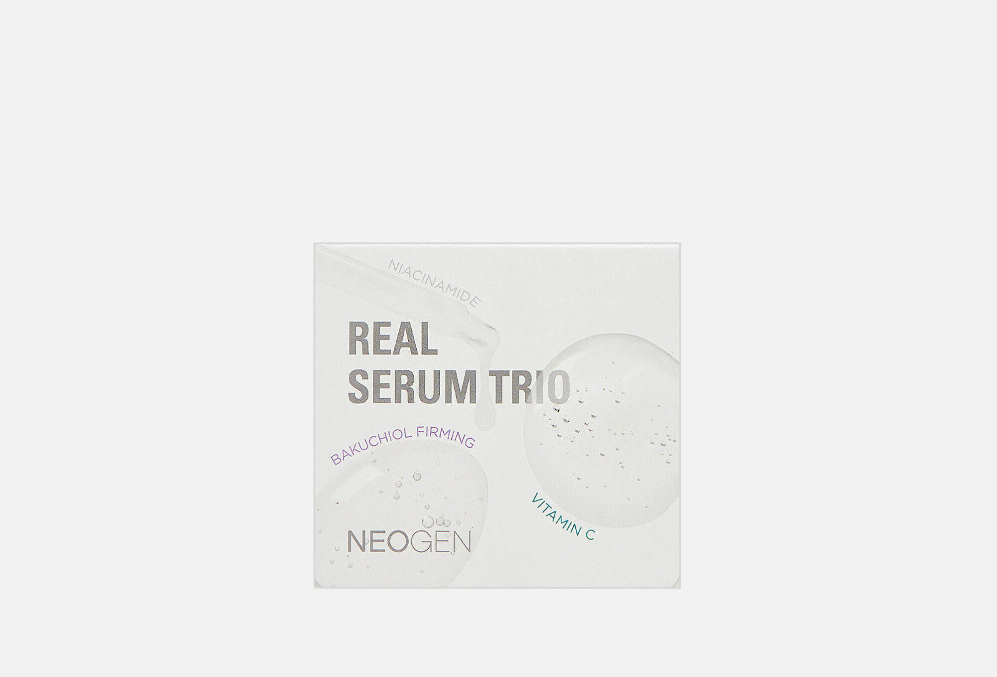 Набор сывороток-миниатюр для лица NEOGEN REAL SERUM MINI TRIO