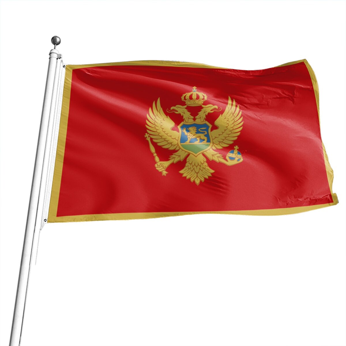 Флаговое искусство гобелен Черногории Аниме Флаг Настенное Украшение для Спальни Гостиной 90x150см