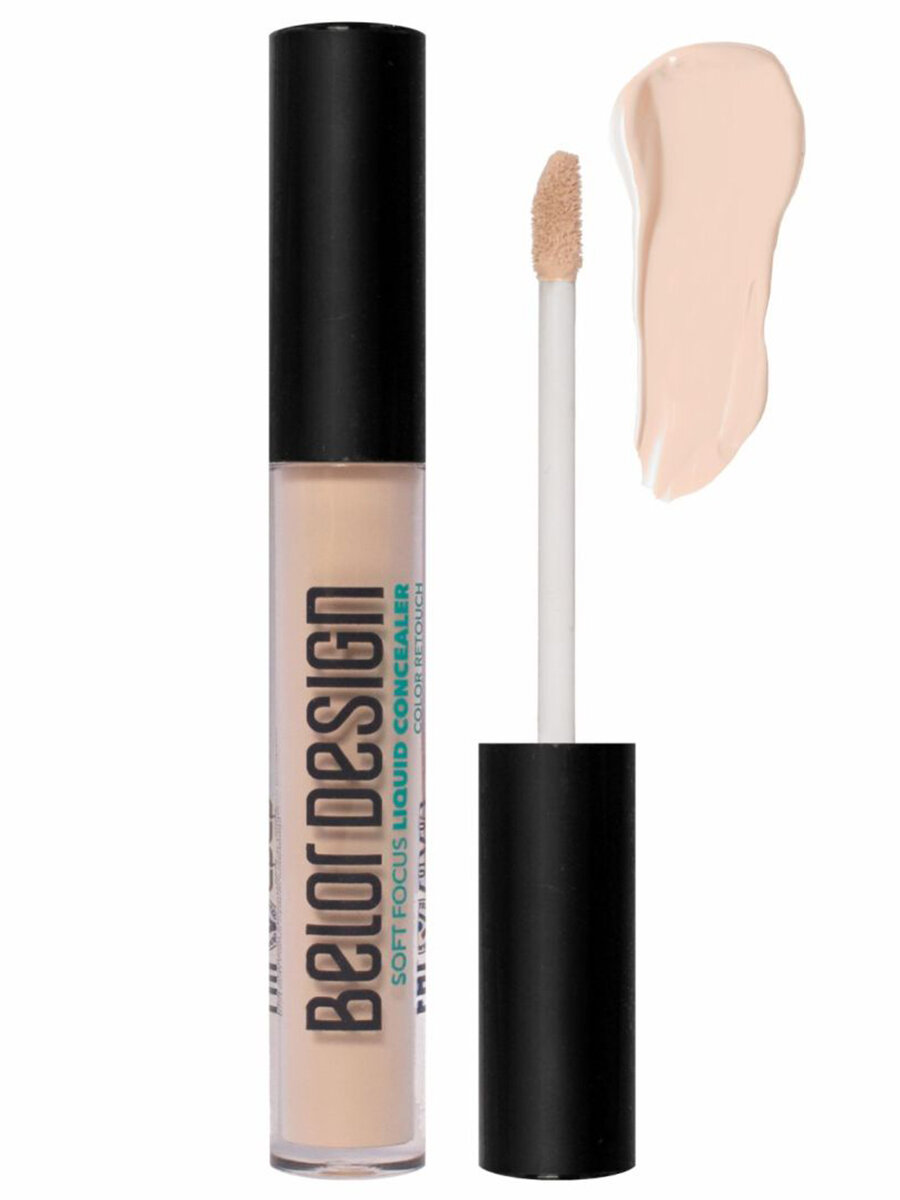 Консилер для лица жидкий Belor Design Soft Focus, тон 103 нейтральный