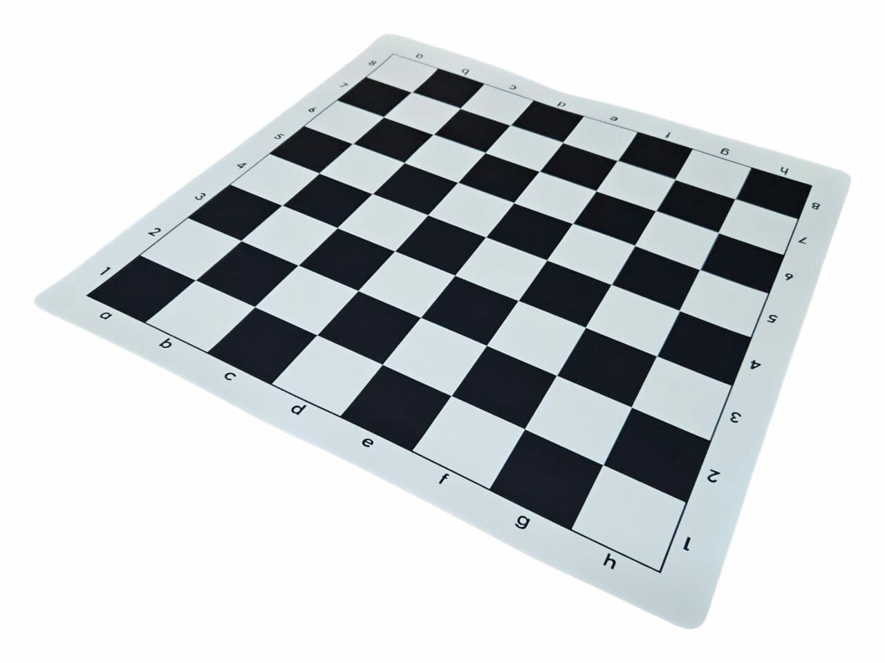 Виниловое шахматное поле 43*43 см (Черные клетки размером 4,75 см)