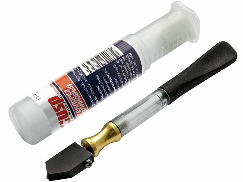 Стеклорез роликовый (с маслом)