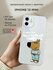 Чехол на Apple iPhone 12 mini / Айфон 12 Мини с принтом "Чилловый парень белый",...