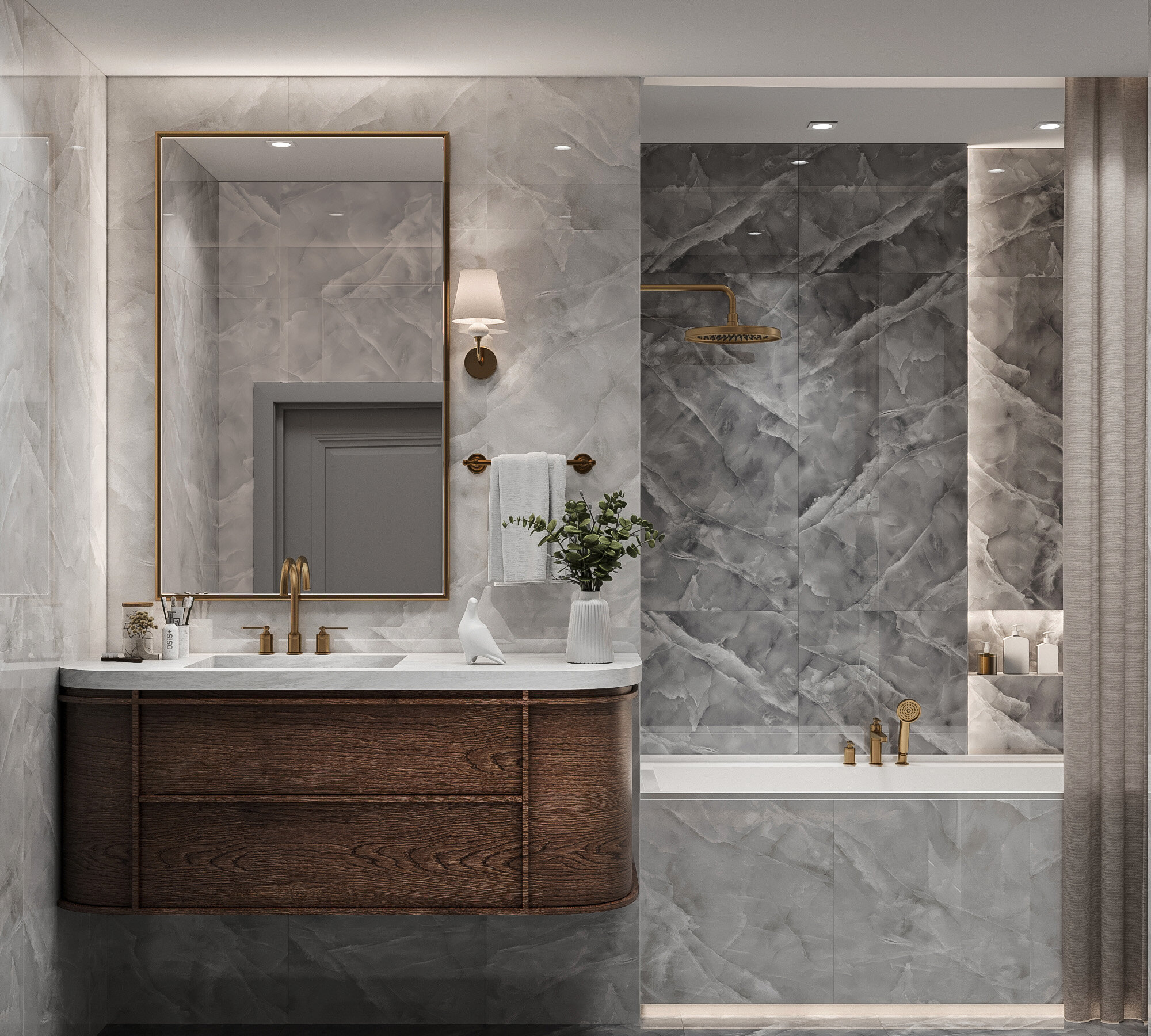 Керамогранит ARCADIA CERAMICA BAIKAL BIANCO 60х120 FP
